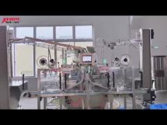 Double High speed Single lane Flat Cutting SNUS granule and powder Automatic Packaging Machine