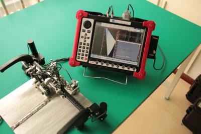 China Phased Array Flaw Detector with TFM PWI for NDT Welding Inspection for sale