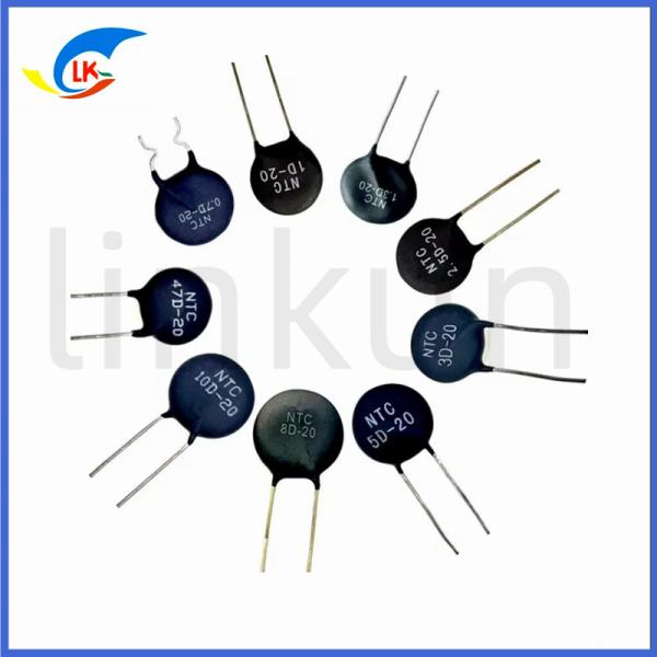 Quality 50 Ohm 0.2A MF72 Power NTC Thermistors 50D-5 For LED Switching Power Supply for sale