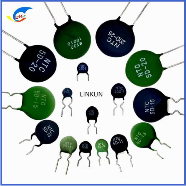 Quality 80 Ohm 1.2A NTC Negative Temp Coefficient Thermistor 11mm 80D-11 Inrush Current for sale
