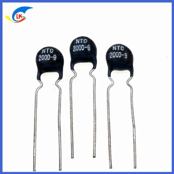 Quality 200 Ohm MF72 NTC Thermistors 0.5A 9mm 200D-9 Inrush Current Suppression for sale