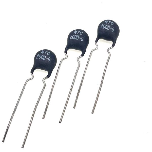 Quality 200 Ohm MF72 NTC Thermistors 0.5A 9mm 200D-9 Inrush Current Suppression for sale