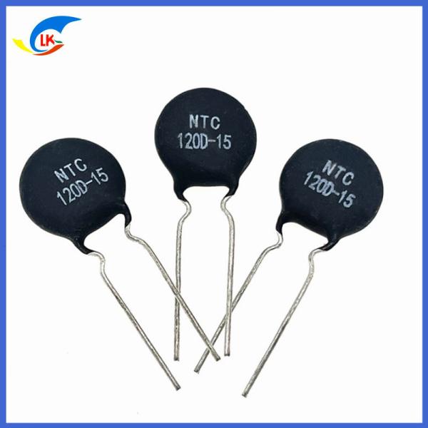 Quality MF72 120D-15 NTC Thermistor 120 Ohm Power 1.8A 15mm For Power Circuit Inrush Current Suppression for sale