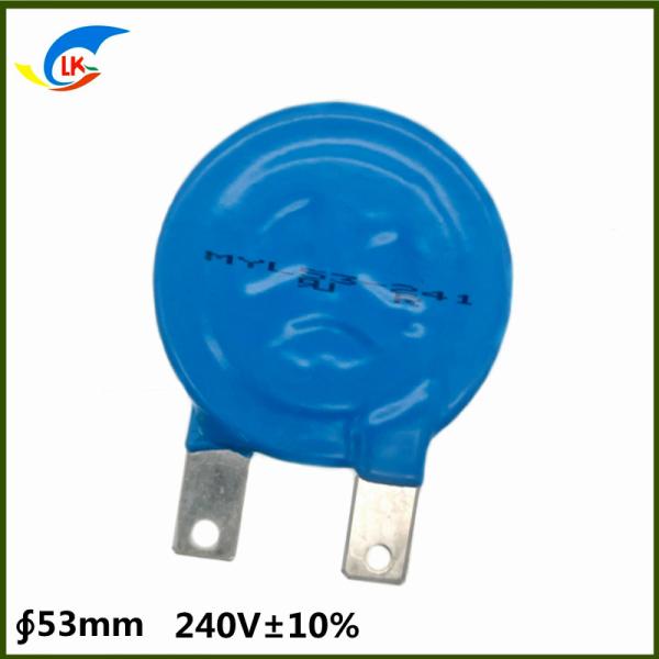 Quality 53mm Zinc Oxide Varistor SPD Lightning Protection Type Round Copper Feet High for sale