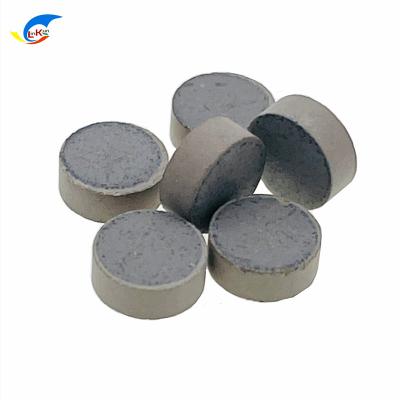 China Round Silver Plated PTC Thermistor Chip 2800-5600 Ohm 208 Degrees Heating Element for sale