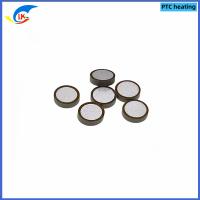 China 8mm Thick Siliver Electrode Chip Type PTC Thermistor 50 Ohm Round Shape for sale