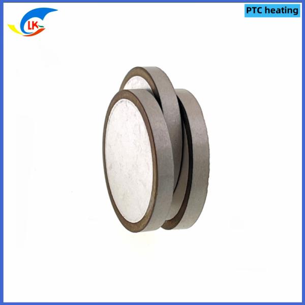 Quality Disc Type PTC Thermistors As Heating Elements With Silver And Aluminum Coating for sale