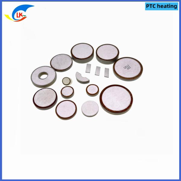 Quality Round PTC Heating Thermistor 105 Degrees 1-5K Ohm 12X2mm 220V For Electric for sale