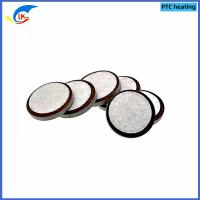 China Round Shaped PTC Heating Element Thermistor Chip Ceramic Resistor Heater for sale