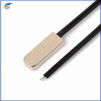 China Radiator Temperature Protection Ntc Thermistor Sensor Flat Shell NTC Temp Probe for sale