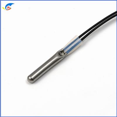 China 10K 100K NTC Temperature Sensor Stamping Tubular Temperature Probe For Household Appliances for sale