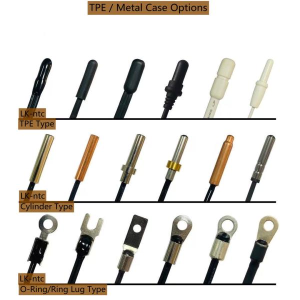 Quality Waterproof NTC Thermistor Temperature Sensors 10K B3977 High Accuracy for sale