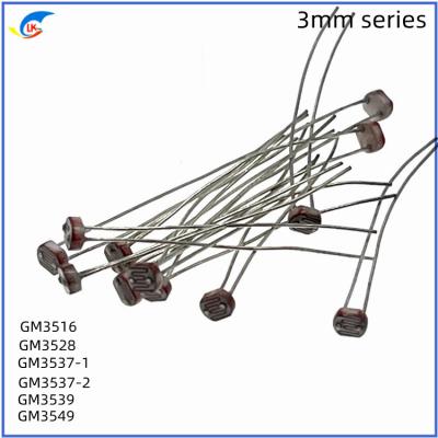 China Epoxyhars fotoresistor 3537-1 3537-2 100VDC 3 mm loodlengte in lampen Te koop