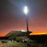 China Construction Light Towers LED Light Tower Infrastructure Support Mobile Solar Light Tower for sale