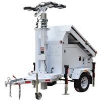 China High Efficiency Mobile Lighting Tower Mining Solar Light Tower Portable Light Towers for sale