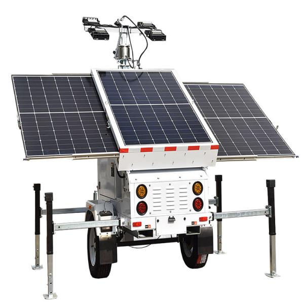 Quality Solar Light Tower Working Temperature -20℃-50℃ Emergency Light Tower LED Light Tower for sale