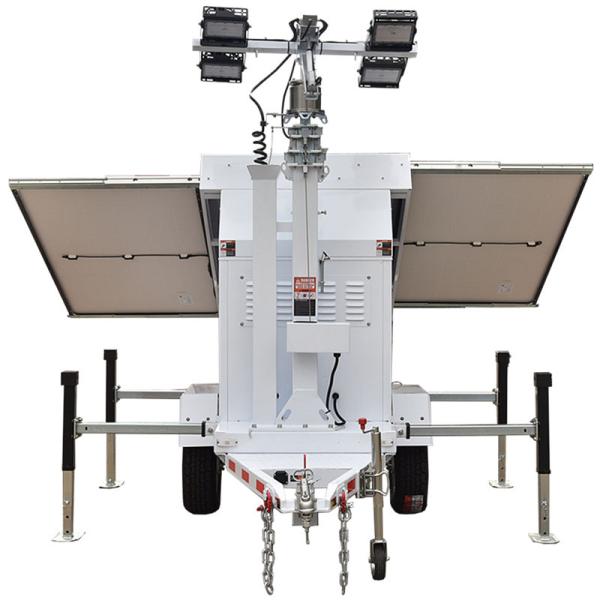 Quality Solar Light Tower Working Temperature -20℃-50℃ Emergency Light Tower LED Light for sale