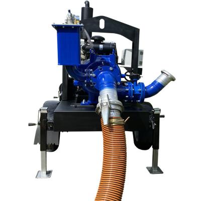 China Water Pump Diesel Engine Maximum Head 28m Low Noise Dry Priming Pump Agricultural Water Pump for sale