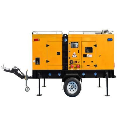 China High Pressure Diesel Water Pump 50HZ Diesel Powered Water Pumps Portable Silent Pump for sale