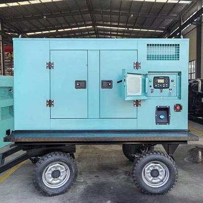 China Customization Diesel Driven Generator Outdoor Events Trailer Mobile Generator Cummins Diesel Generator Set for sale