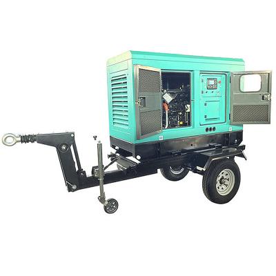 China Customization Diesel Driven Generator Outdoor Events Trailer Mobile Generator Cummins Diesel Generator Set for sale