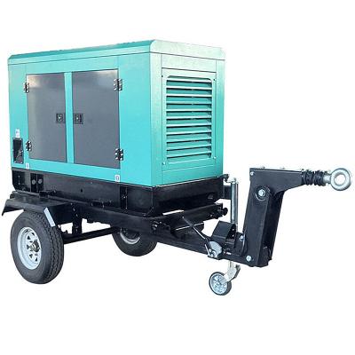 China Customization Diesel Driven Generator Outdoor Events Trailer Mobile Generator Cummins Diesel Generator Set for sale