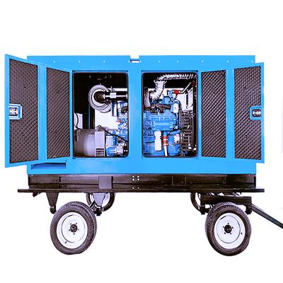 China 150 kva Silent Diesel Generator Set With Wheels for Robust Power and Mobility for sale