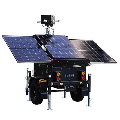 China Solar Powered Portable Light Towers Disaster Relief Operations High Efficiency Mobile LED Light Tower for sale
