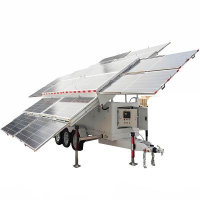 China High Quality Mobile Solar Light Tower Temporary Event Spaces Telescopic Light Tower Solar Light Tower for Sale for sale