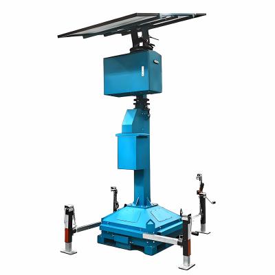 China Solar Light Tower Warning Indicator Light Weather Resistant Mobile Light Tower Manufacturers for sale