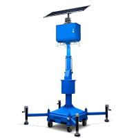 China Solar Panel Generator Light Tower Renewable Energy Use Automatic Lighting Mobile Solar Light Tower for sale