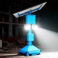 China Solar Panel Generator Light Tower Renewable Energy Use Automatic Lighting Mobile Solar Light Tower for sale