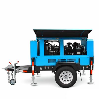 China Diesel Portable Generator Quick Deployment Diesel Engine Generator Set Water Cooled Diesel Generator for sale