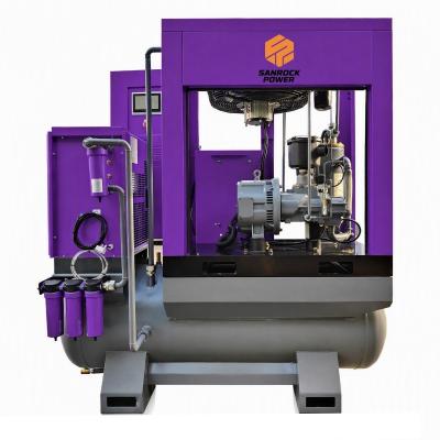 China 37kw Industrial Air Compressor Machine Easy Installation Operation Laser Cutting Air Compressor Low Noise Air Compressor for sale
