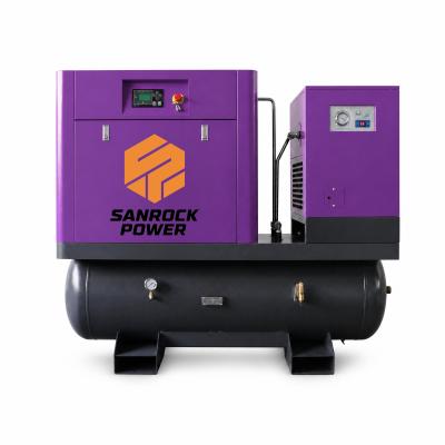 China PM VSD Laser Cutting Screw Air Compressor Metal Sheet Workshop 16bar Integrated System Industrial Air Compressor for Sale for sale