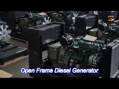Generatore diesel aperto di tipo silenzioso Generatore industriale Diesel Generatore diesel ad alte prestazioni Set