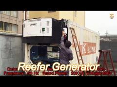 Fornitore di alimentazione per il contenitore di pesci pesanti generatore diesel a tre fasi Tipo di sottovento del contenitore di pesci pesanti per il contenitore
