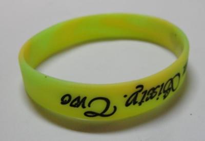 China cute printing silicone wristband for sale