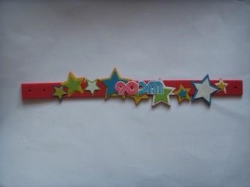 China Amazing design !pvc bangles with several colors for sale