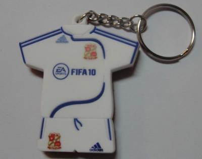 China pvc keyholder with printing logo as the T-shirt shape for sale