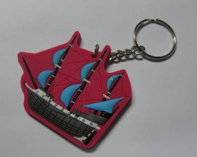 China promotional gift soft pvc keychain with embossed logo for sale