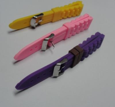 China silicone watch strap for promotion gift for sale