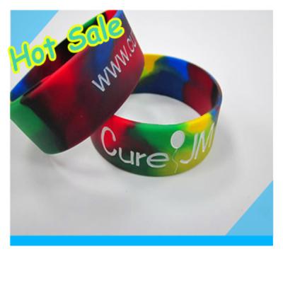 China Custom factory made cheap free silicone wristband for sale