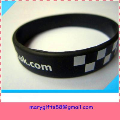 China 2014 Hot selling cheap custom silicone wristband for sale