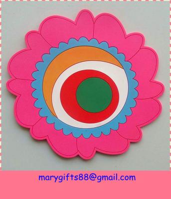China High Quality custom design soft pvc coaster for sale