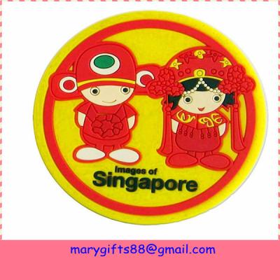 China soft pvc cup  coaster for sale