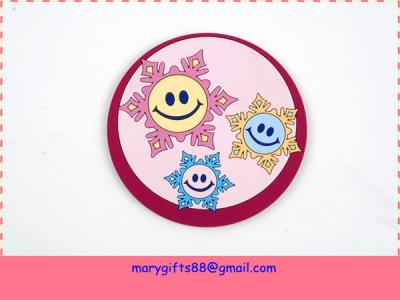 China Promotional PVC coaster,pvc cup mat,pvc cup pad for sale