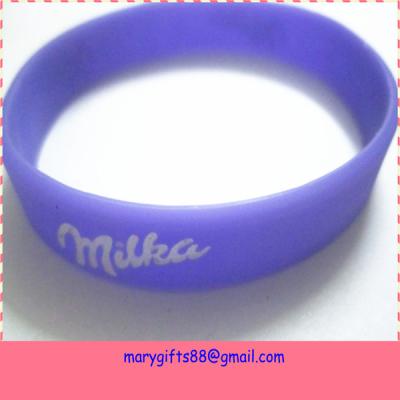 China Promotional Silicon wristband/Silicone Bracelet for sale
