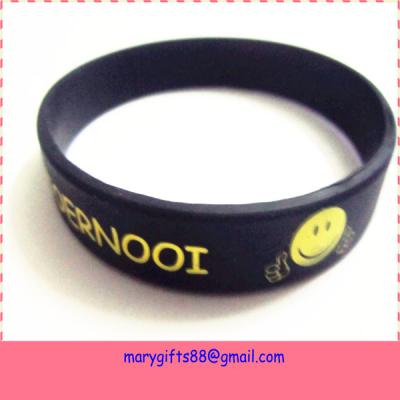 China best eco-friendly silicone wristband custom personalized silicone bracelet for sale