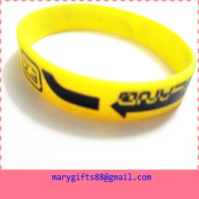 China china Manufacturer supply fashion silicone bracelet for sale